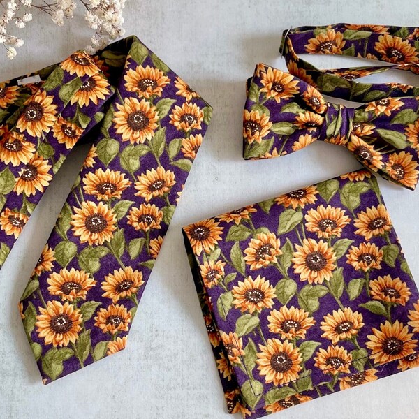 Floral Wedding Tie - Etsy