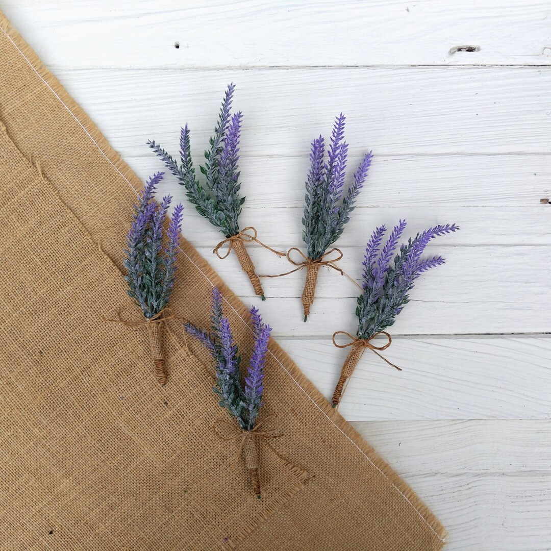 Lavender Buttonhole, Purple Lavender Boutonnières, Lavender Buttonhole ...