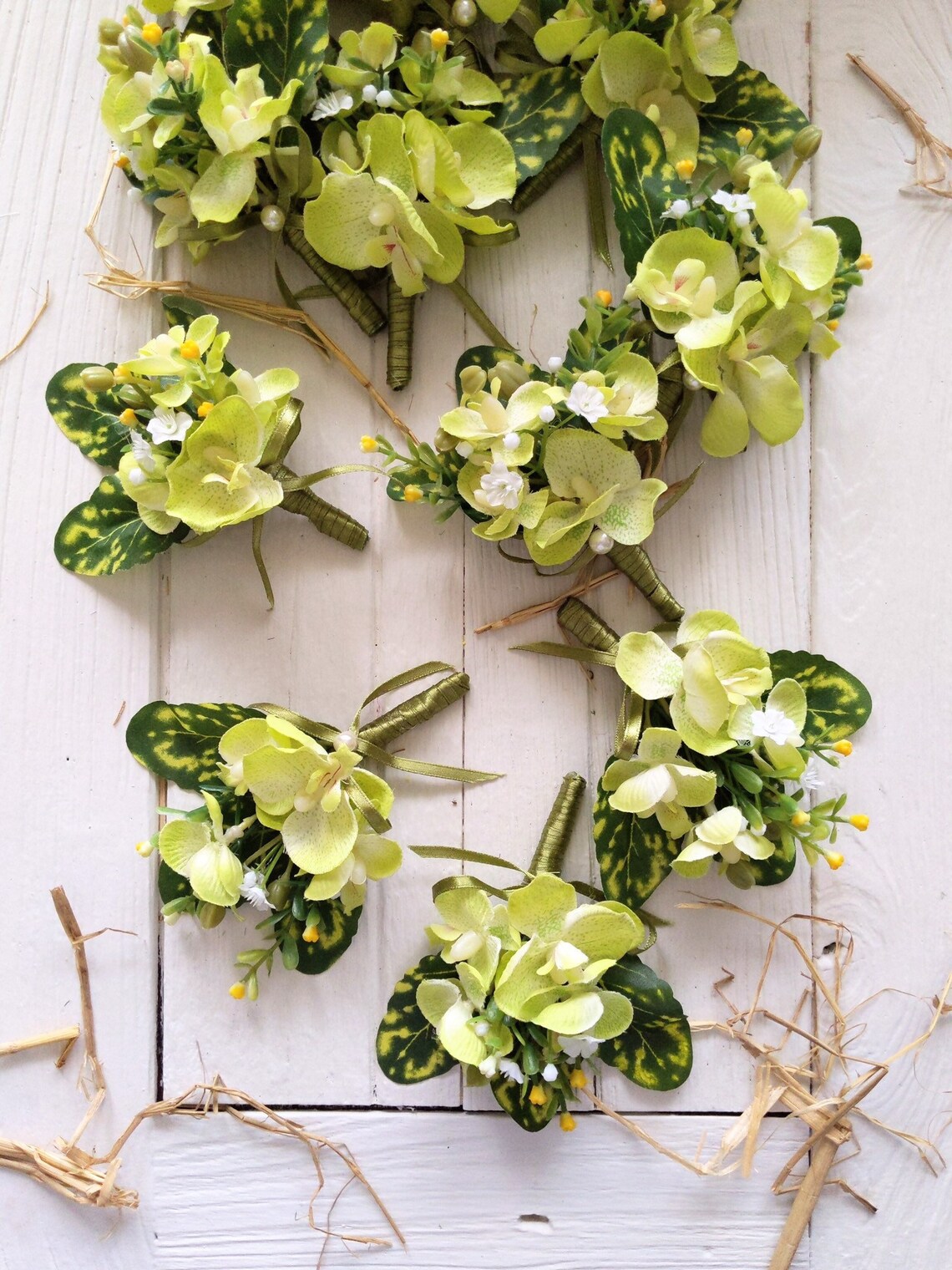 Orchid Flower Wedding Buttonhole Orchid Boutonnière Beach - Etsy