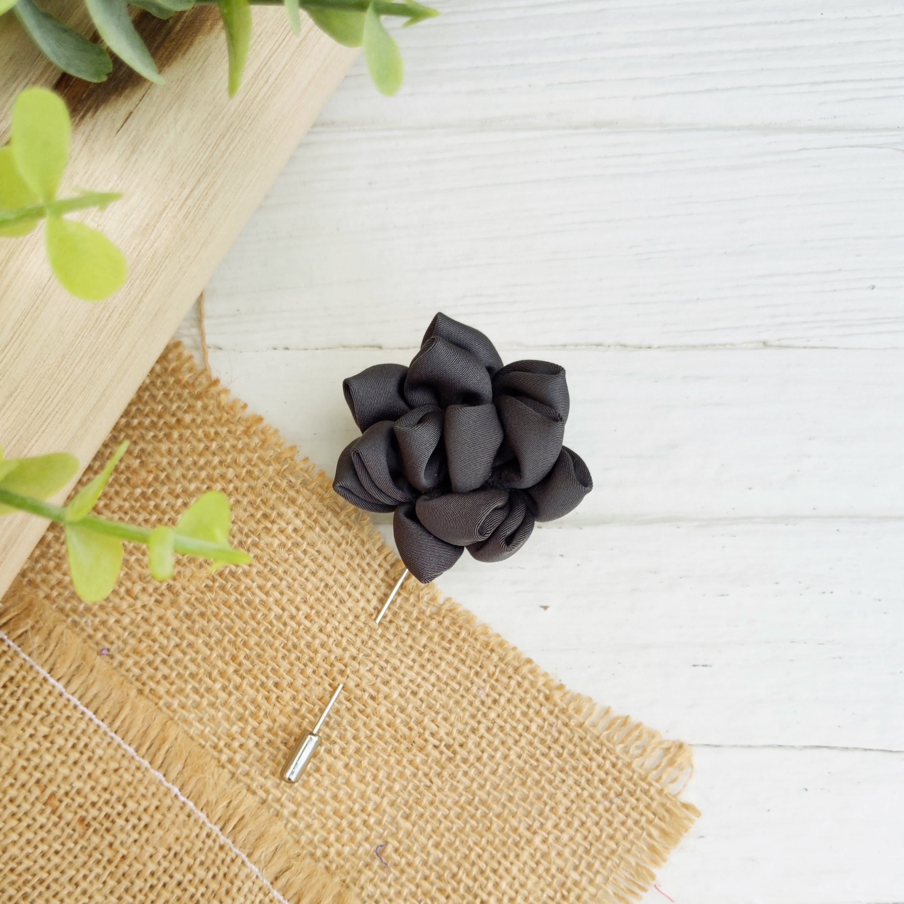 Men Lapel Pin Flower Lapel Pin Flower Wedding Lapel Pin | Etsy