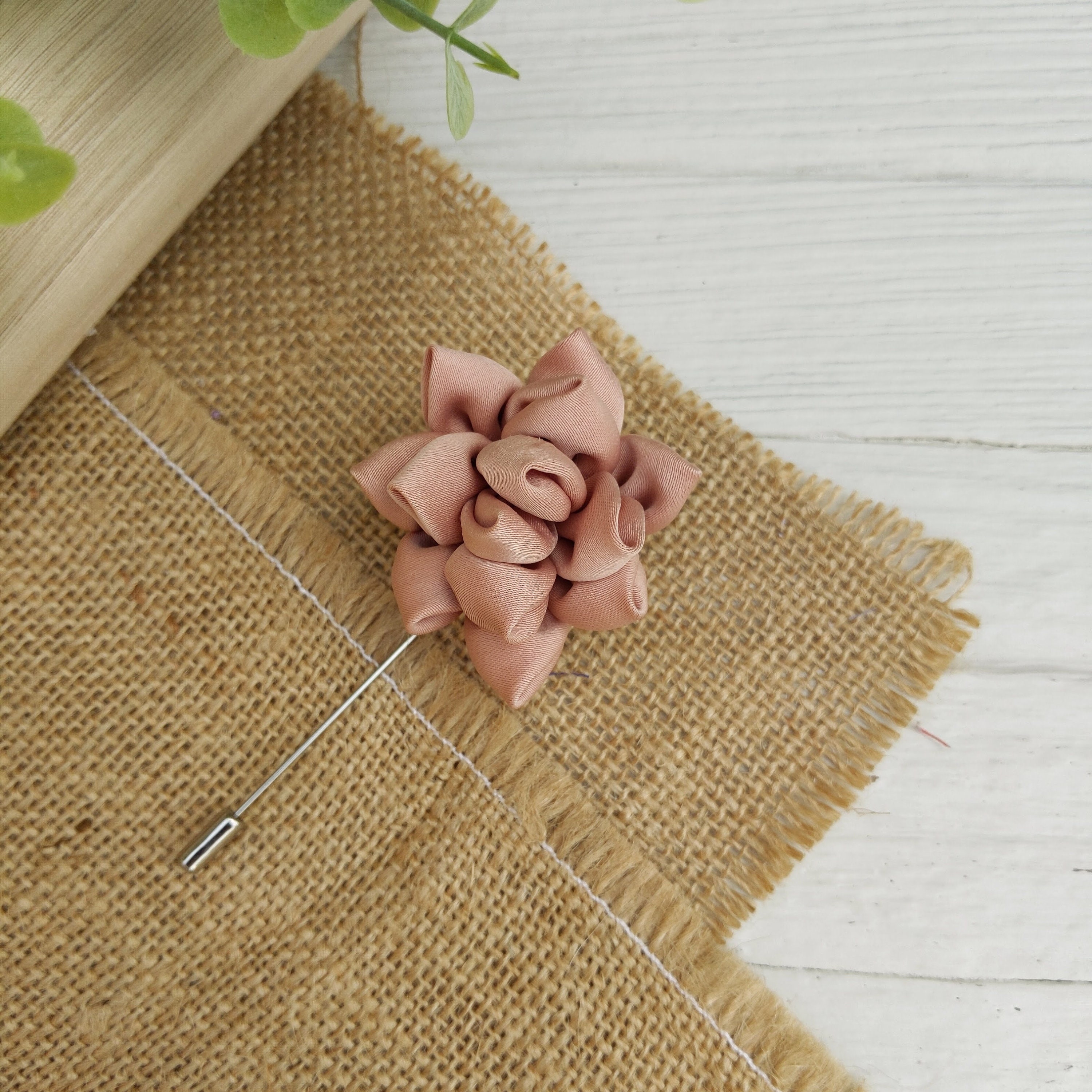 Men Lapel Pin Flower Lapel Pin Flower Wedding Lapel Pin | Etsy