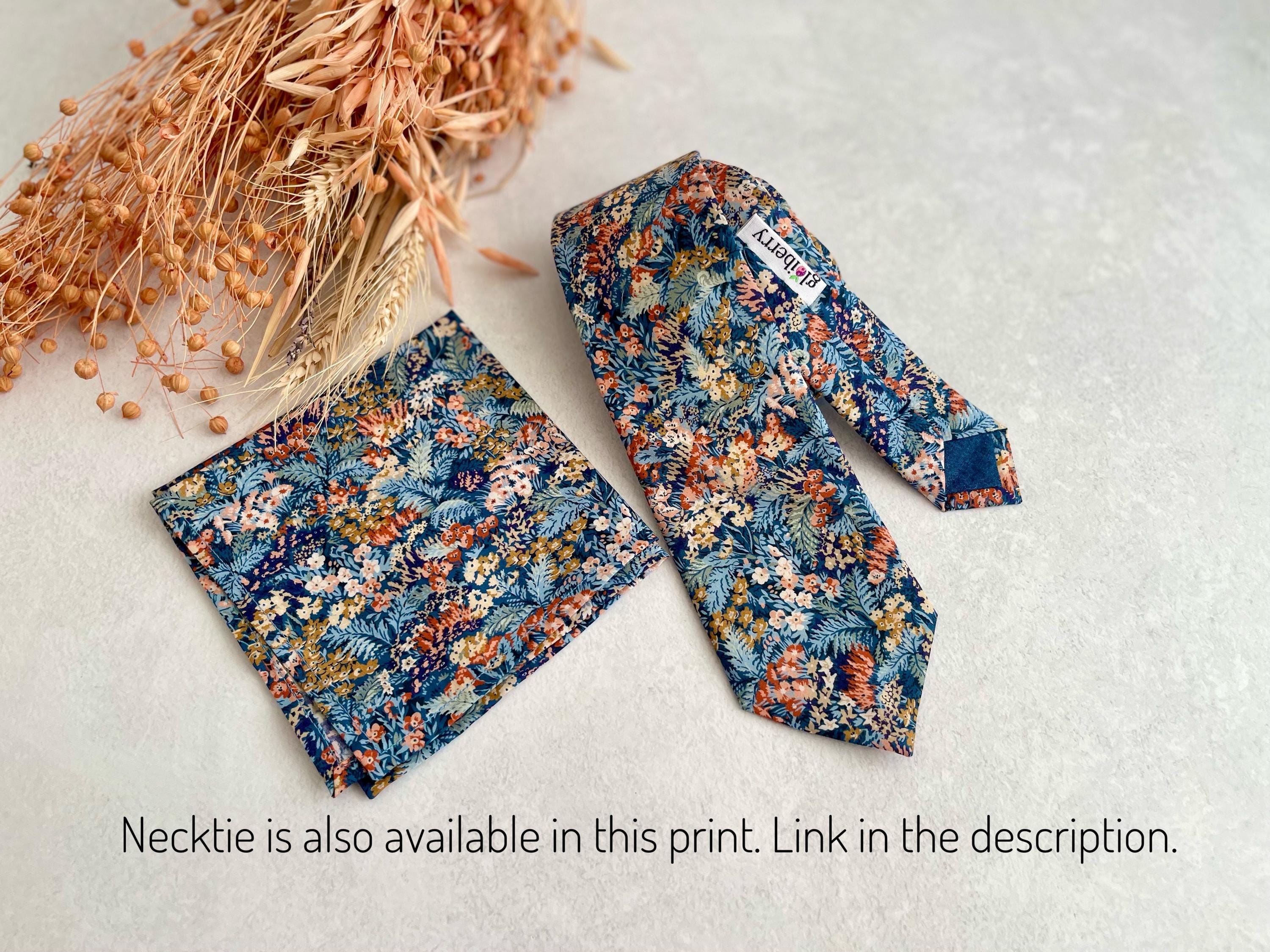 Beach Themed Wedding Pocket Square Blue Tropical Floral Pocket Square ...