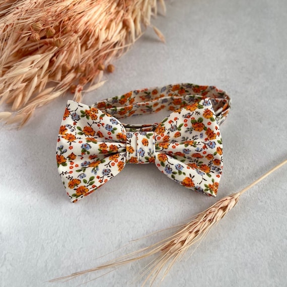 Floral bow tie store