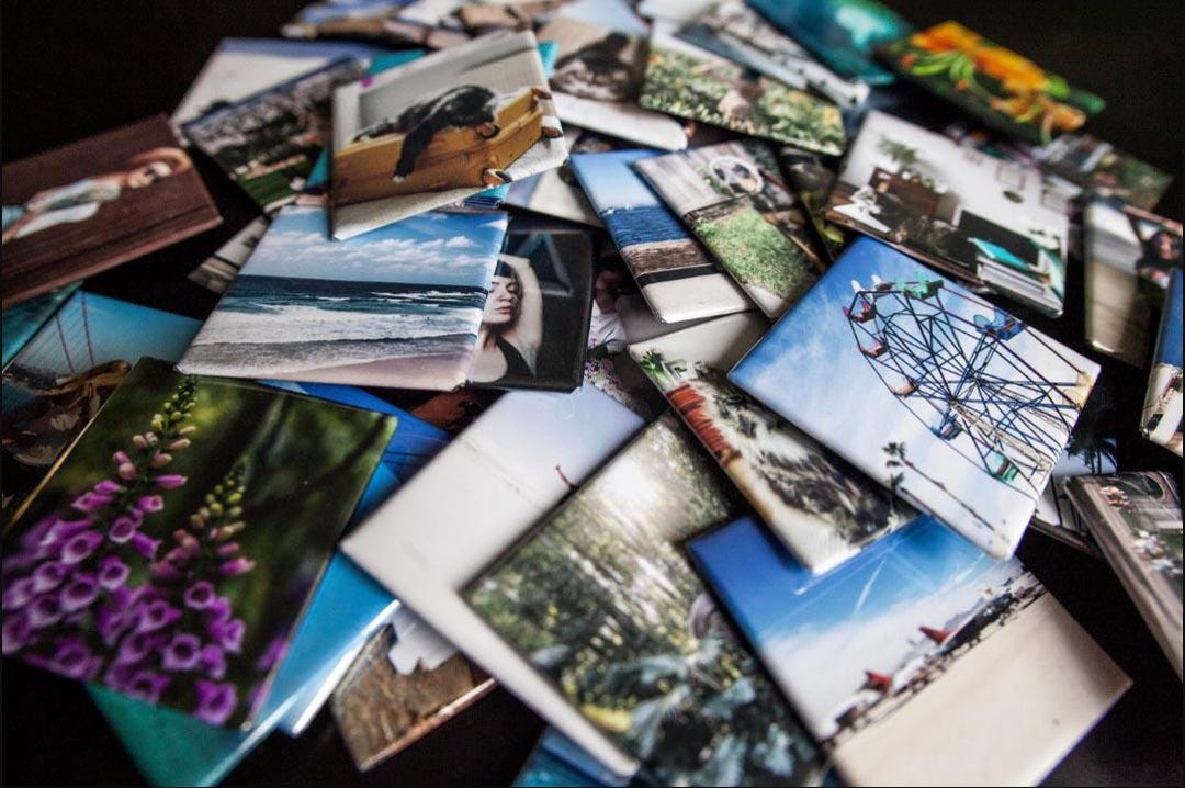 Custom Premium Hardback Fridge Photo Magnets | Wedding Photo Magnets ...