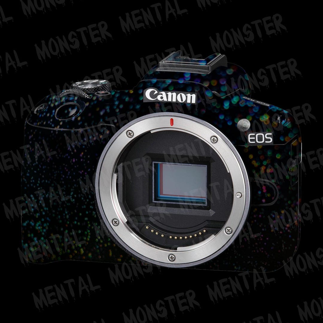 Canon R50 Mirrorless Camera Protective Customised Vinyl Skin Wrap Case ...