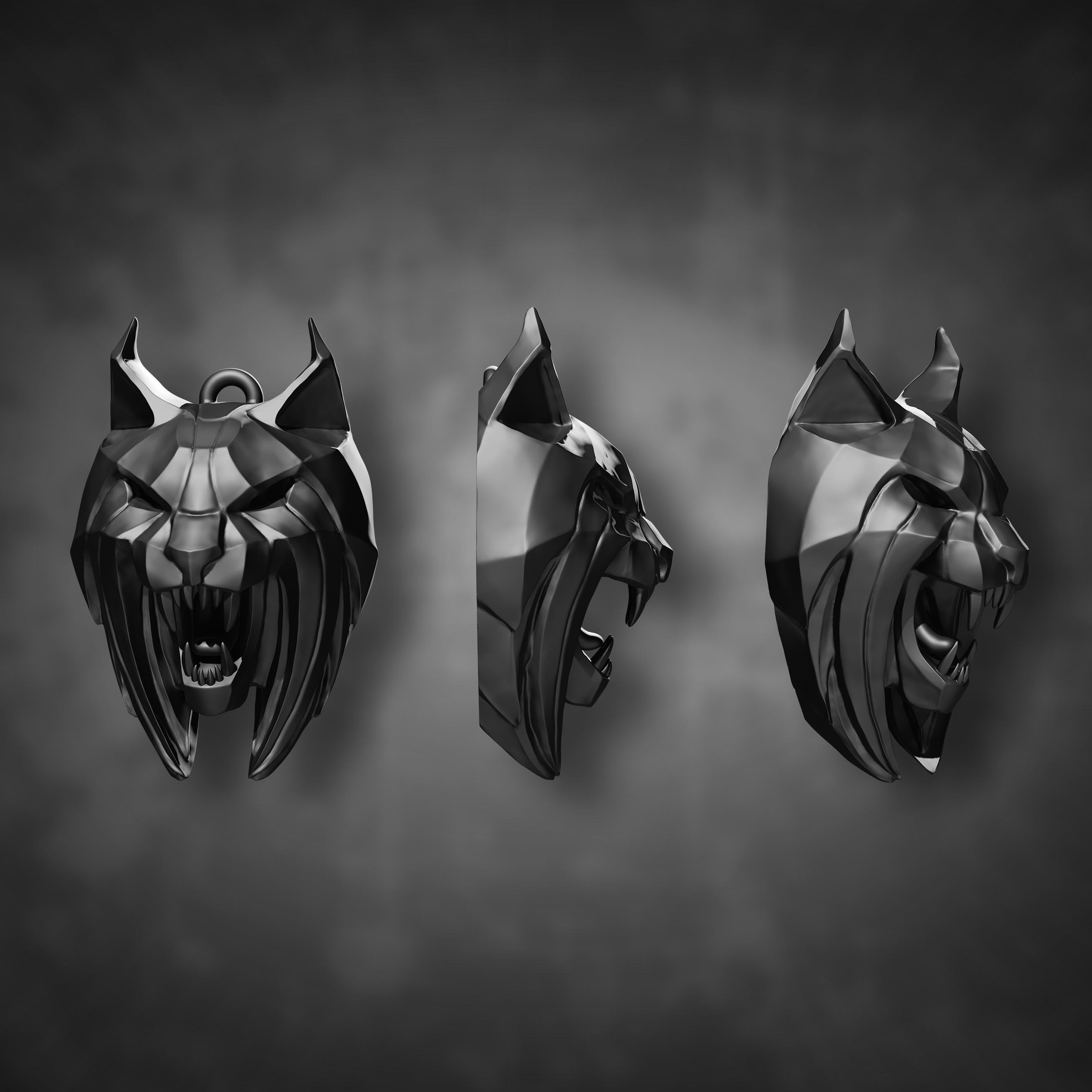 The Witcher 4 - Lynx School Medallion STL - Etsy