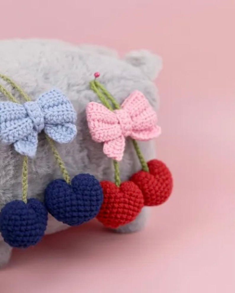 Amigurumi Cherry Crochet Pattern | Beginner-friendly Plush Toy (PDF ...