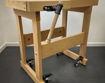 Small Woodworking Bench Plans - DIY Compact Workbench for Small Spaces ...