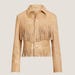 Handmade Leather Fringe Jacket - Tan Brown Western Boho Jacket - Etsy