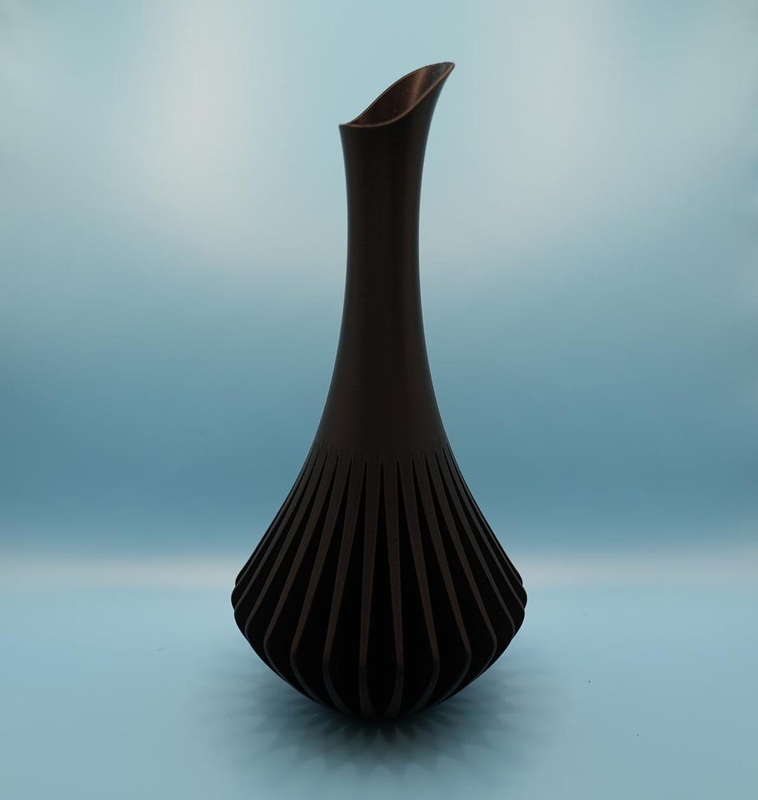 Fluted Bud Vase – Minimalist Pleated Decor for Dried Flowers - Etsy