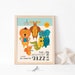 Animal Jazz Band Poster, Funny Animals Musicians PRINTABLE Artwork ...