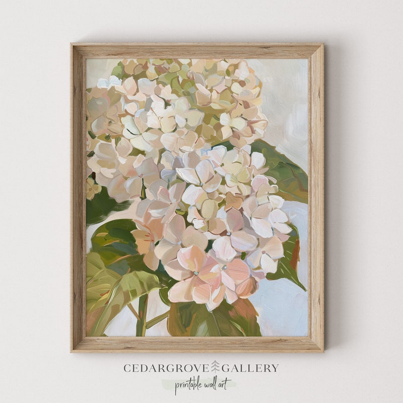 Hydrangea Print - Etsy