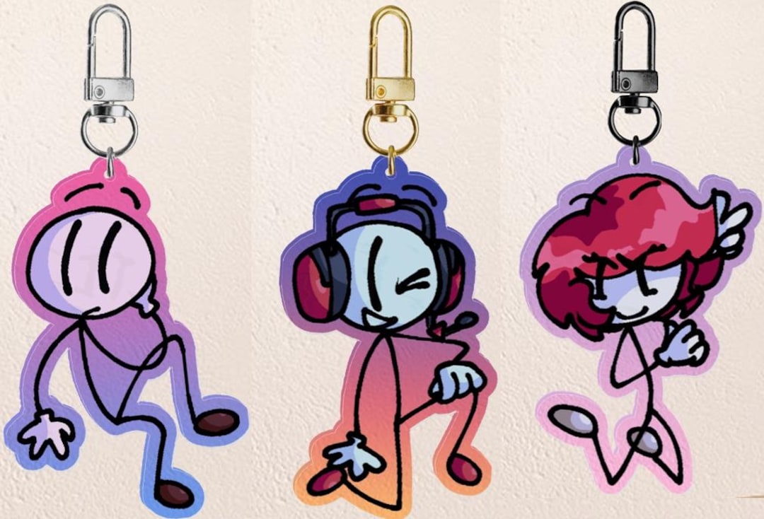 Double-sided Keychains (the Henry Stickmin Collection) - Etsy