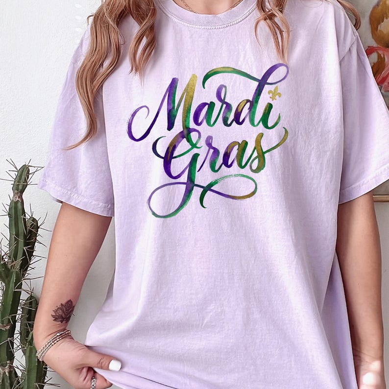 Mardi Gras PNG, Colorful Carnival Clipart, Fat Tuesday Sublimation ...