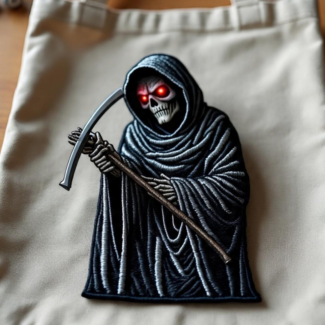 Spooky Halloween Patch, Iron-on/sew-on Costume Badge, Custom Halloween ...