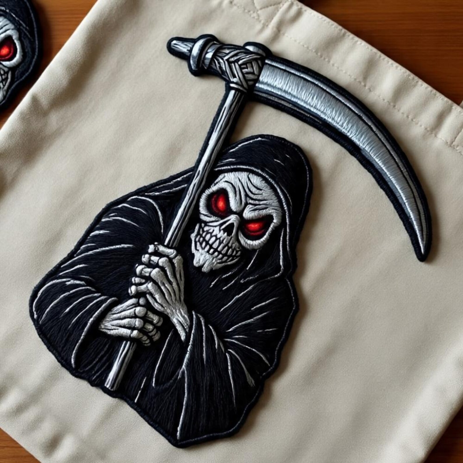 Spooky Halloween Patch, Iron-on/sew-on Costume Badge, Custom Halloween ...