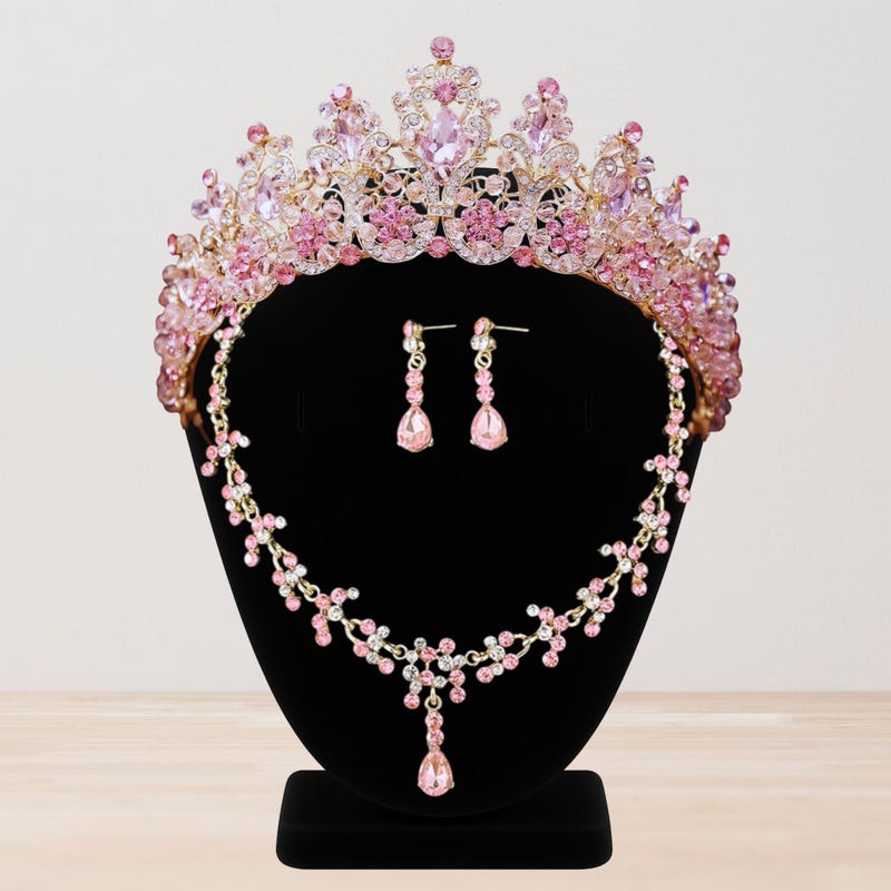 Pink Tiara - Etsy