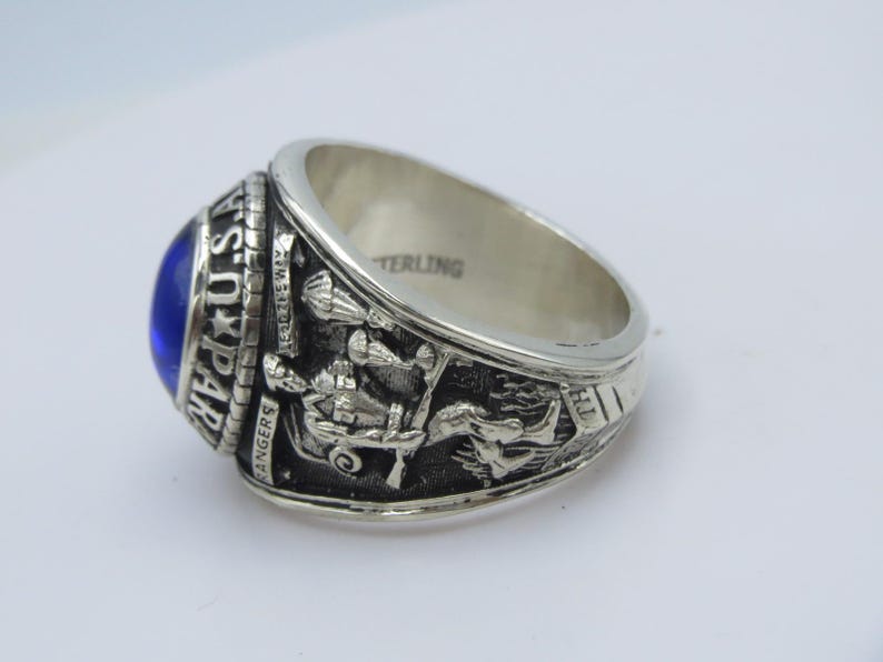 Rangers All the Way, Airborne , US Army Paratrooper , Handcrafted Ring ...