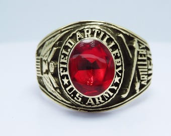 Vintage US Army Ring - Etsy