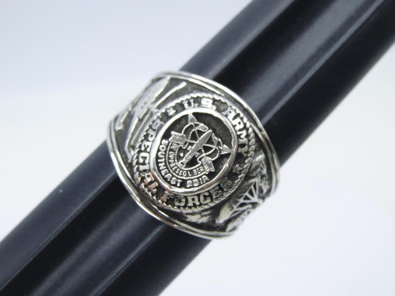 Personalized Ring , in USA , NEW , Silver 925 , Ring , Ussf Ring , Sea ...