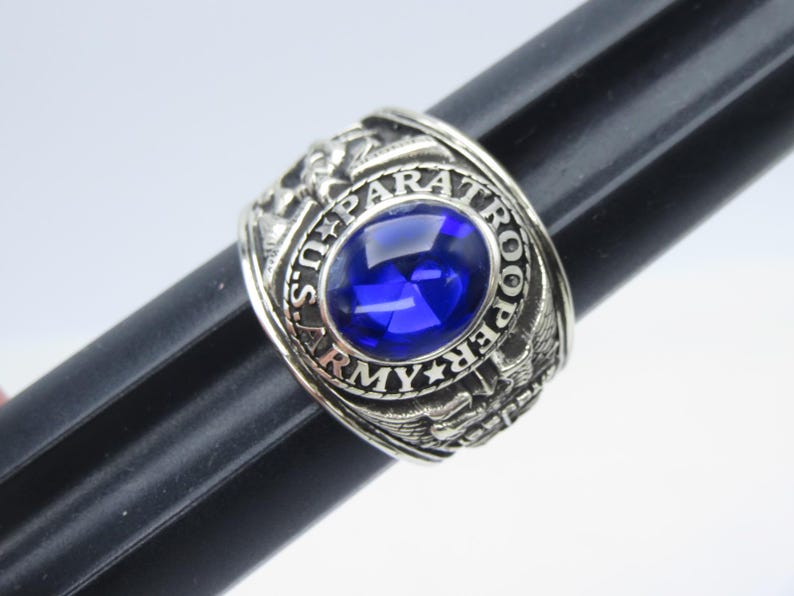 Rangers All the Way, Airborne , US Army Paratrooper , Handcrafted Ring ...