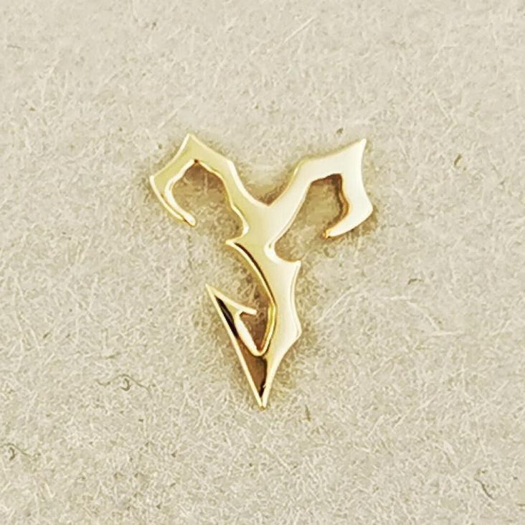 Gold FFX Tidus Single Stud Earring Final Fantasy X Stud Earrings FFX ...