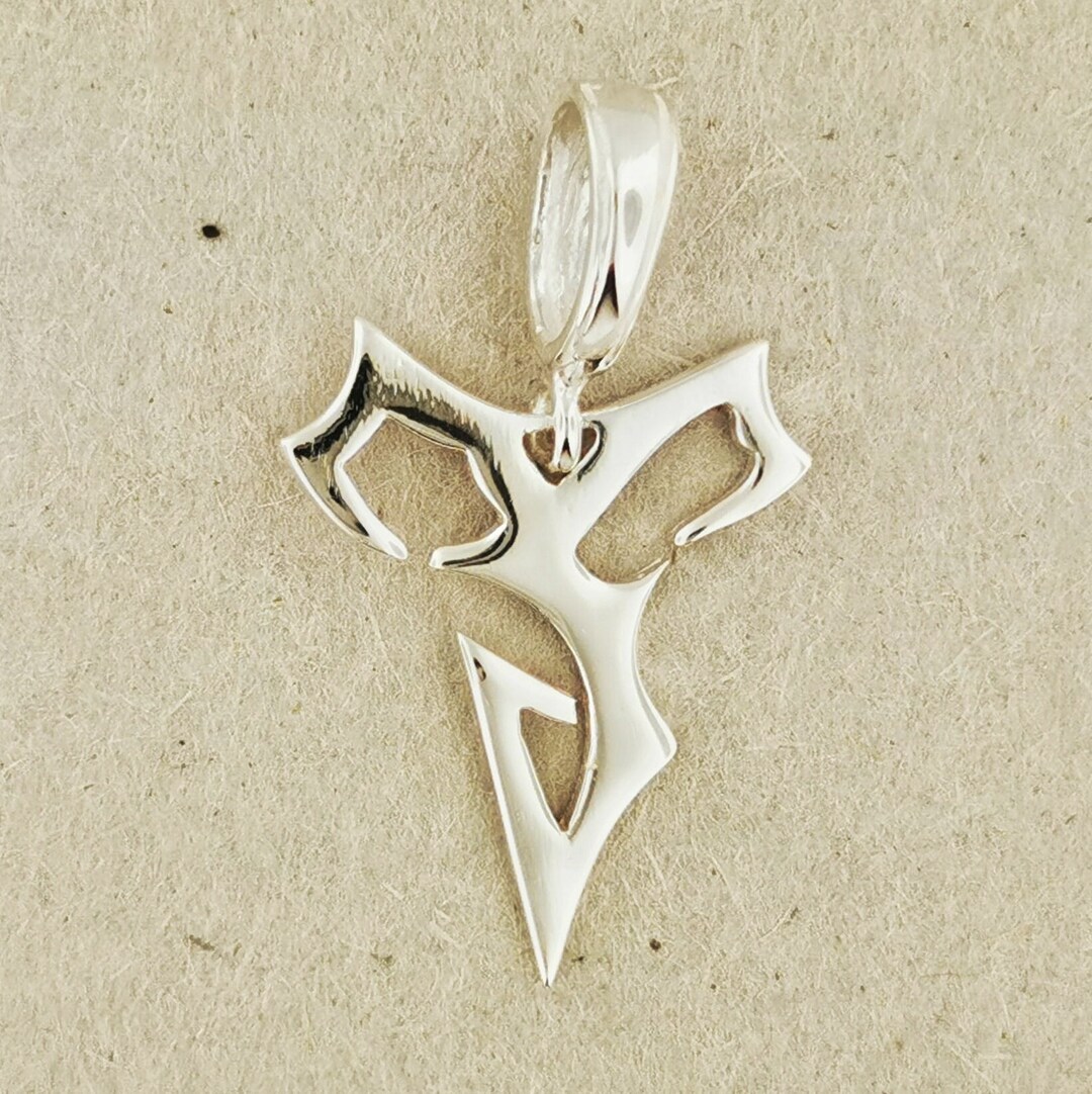 Final Fantasy X Tidus Charm Pendant in Sterling Silver or Antique ...