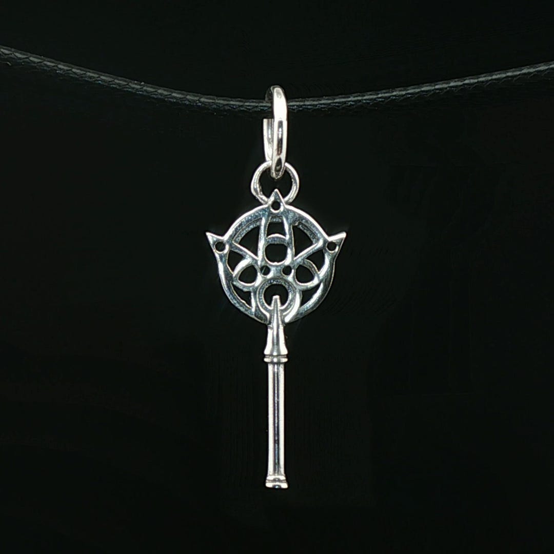 Final Fantasy X Yuna Wand Charm Pendant in Sterling Silver or Antique ...