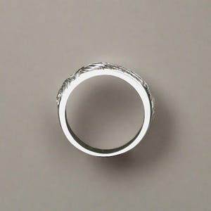 FF8 Griever Ring Set in Sterling Silver FFVIII Wedding Set FF8 Winged ...