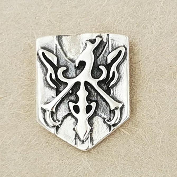 Final Fantasy 16 Rosfield Family Crest Stud Earrings in 925 Sterling ...