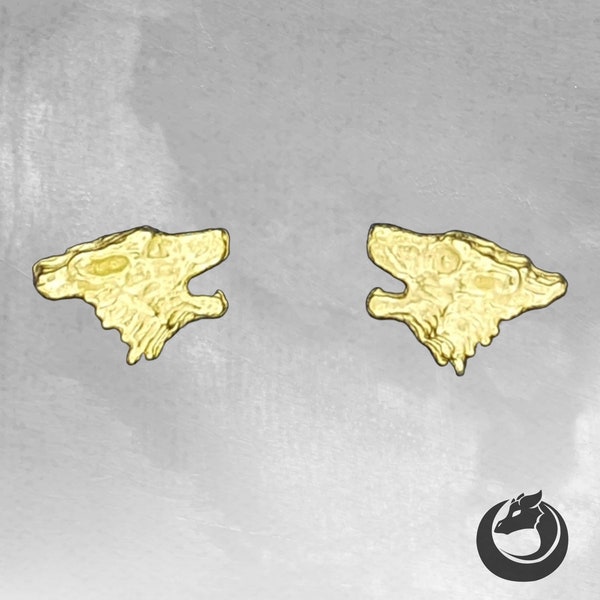 Howling Wolf Earring - Etsy