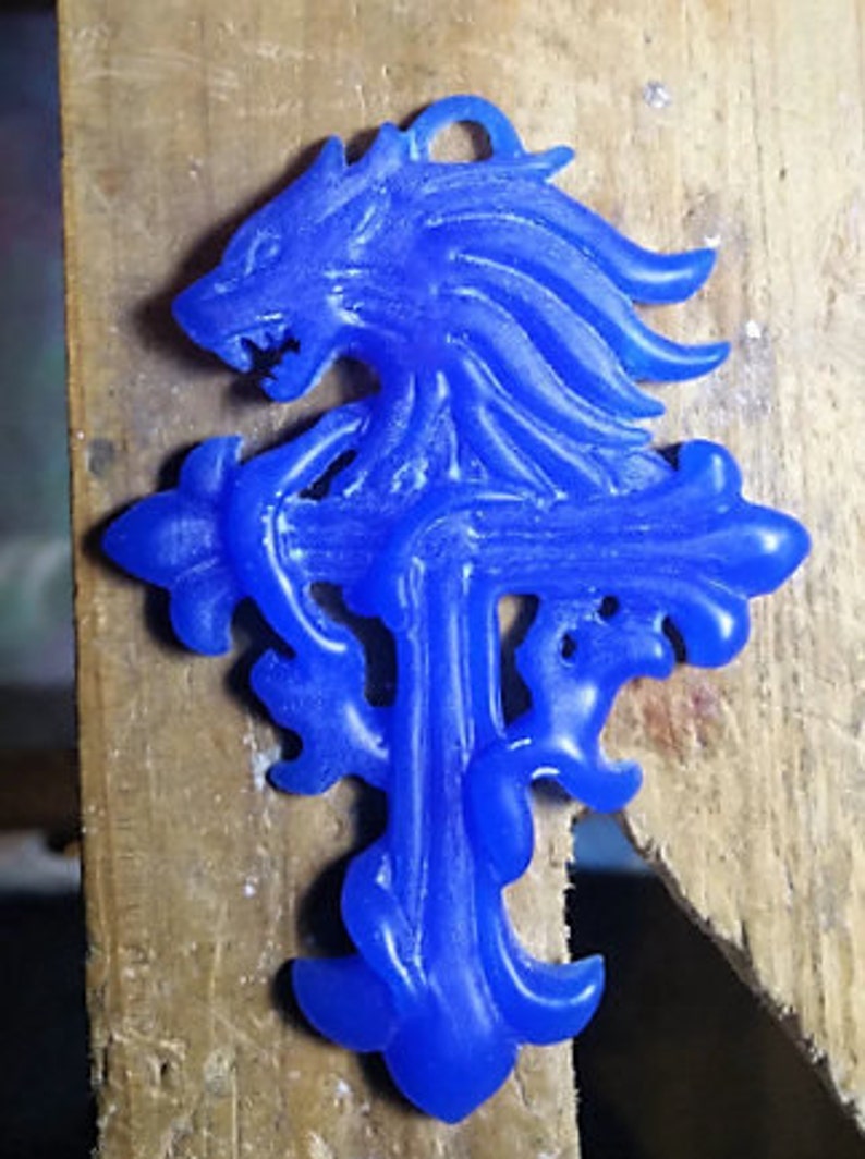 Final Fantasy 8 Squall Griever Pendant in Sterling Silver or - Etsy ...