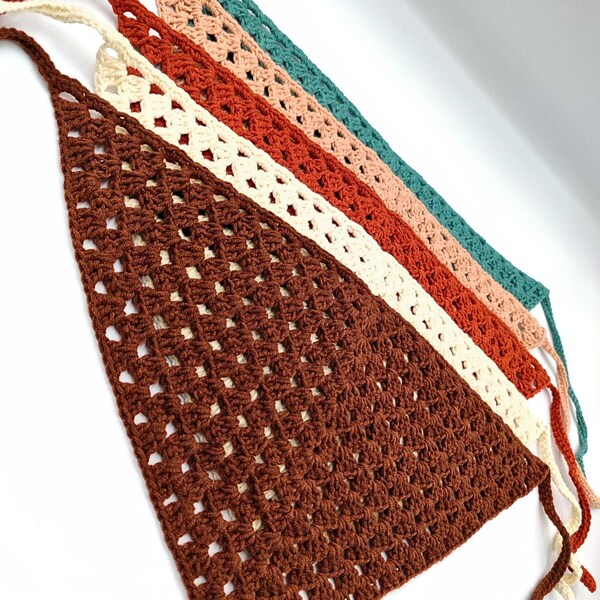 Triangle Head Scarf - Etsy UK