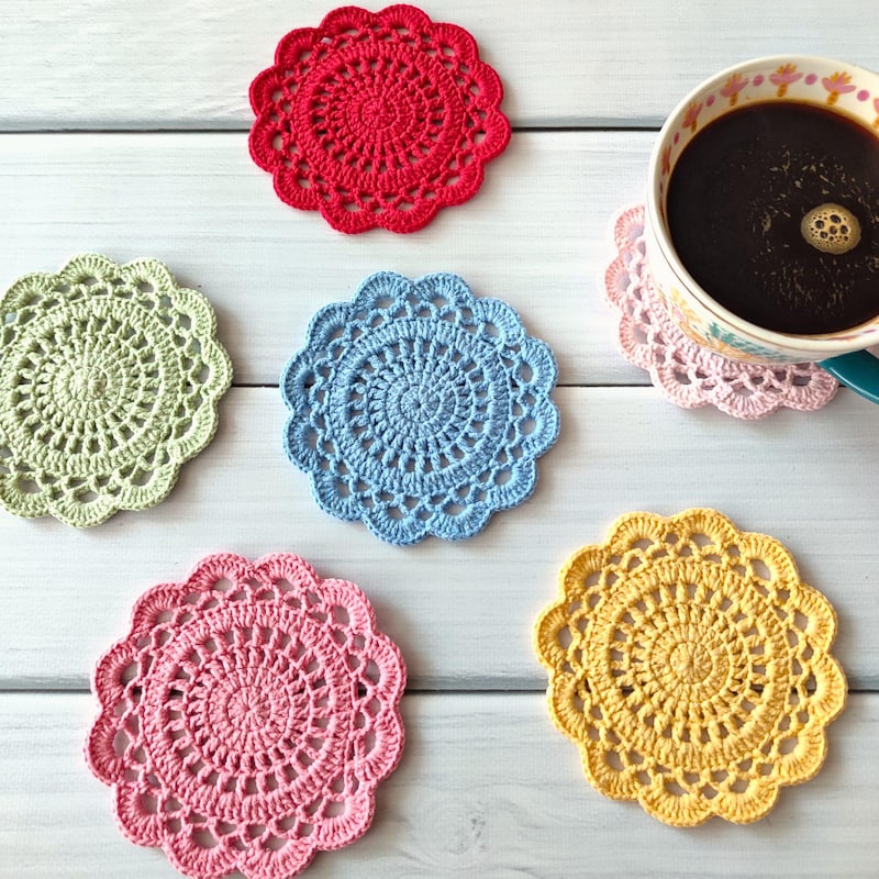 Lace Coaster - Etsy