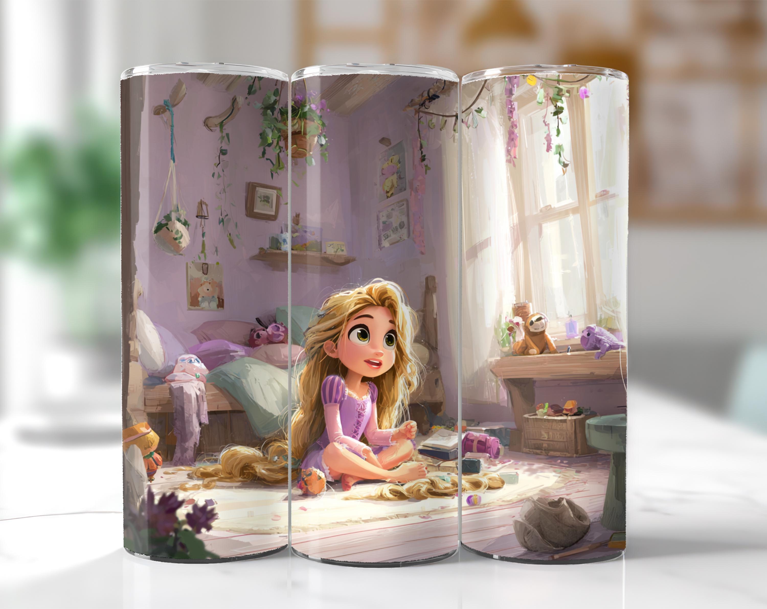 60+ Rapunzel Tumbler Wrap Bundle, Instant Download 20oz Tumbler PNG ...