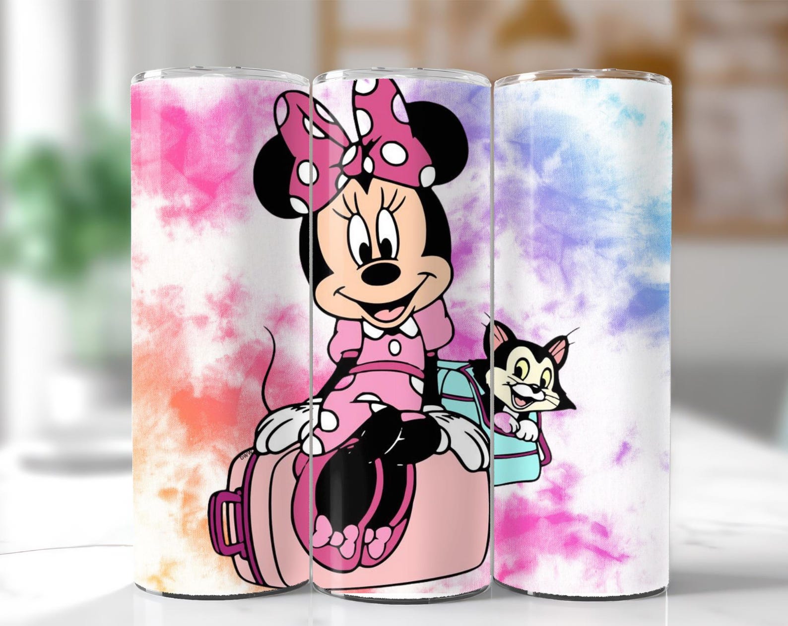 Minnie Mouse Tumbler Wrap Bundle: 20oz Skinny Tumbler PNG (digital ...