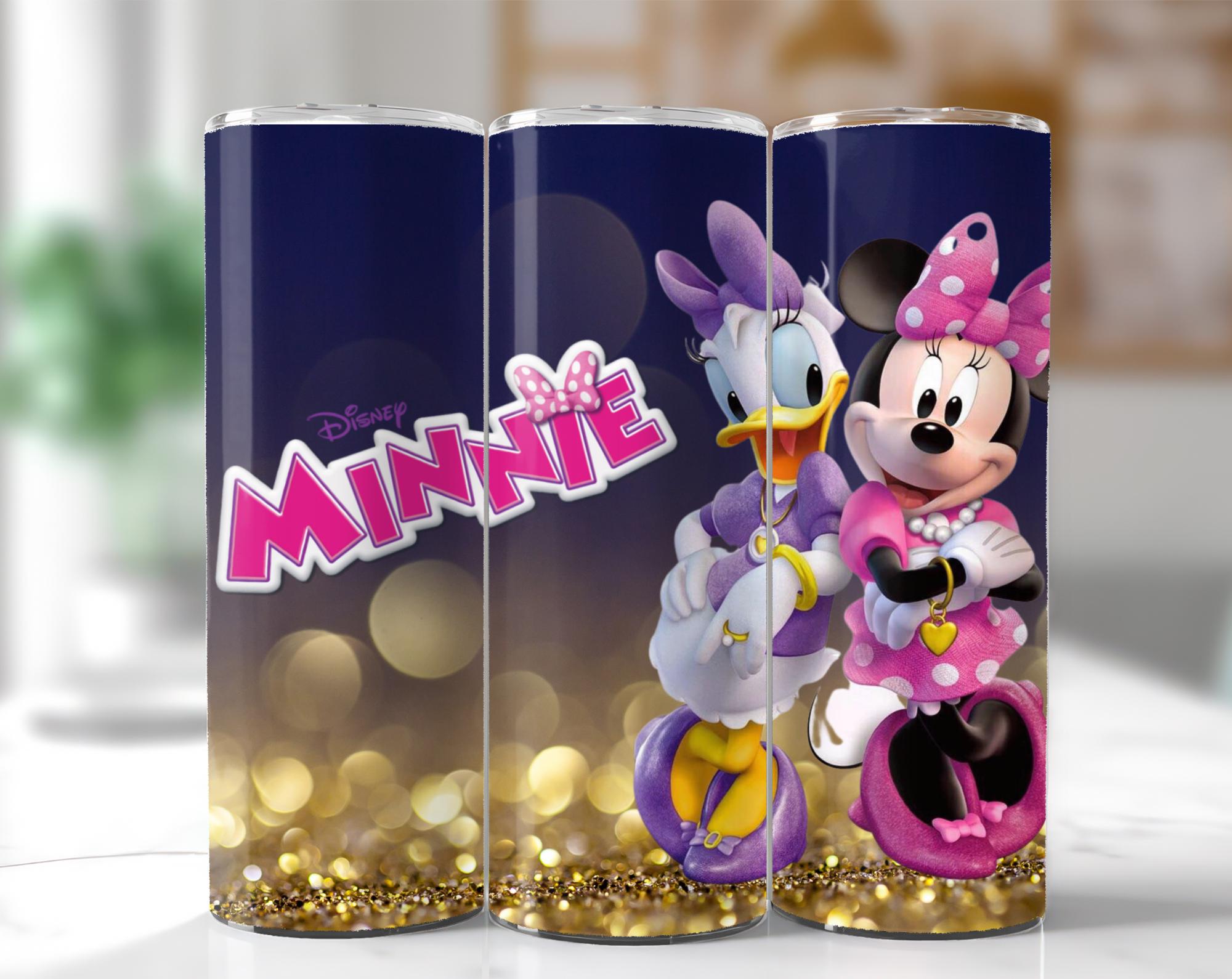 Minnie Mouse Tumbler Wrap Bundle: 20oz Skinny Tumbler PNG (digital ...