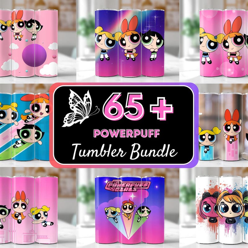 Powerpuff Rainbow Png - Etsy