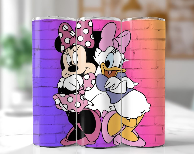 Minnie Mouse Tumbler Wrap Bundle: 20oz Skinny Tumbler PNG (digital ...