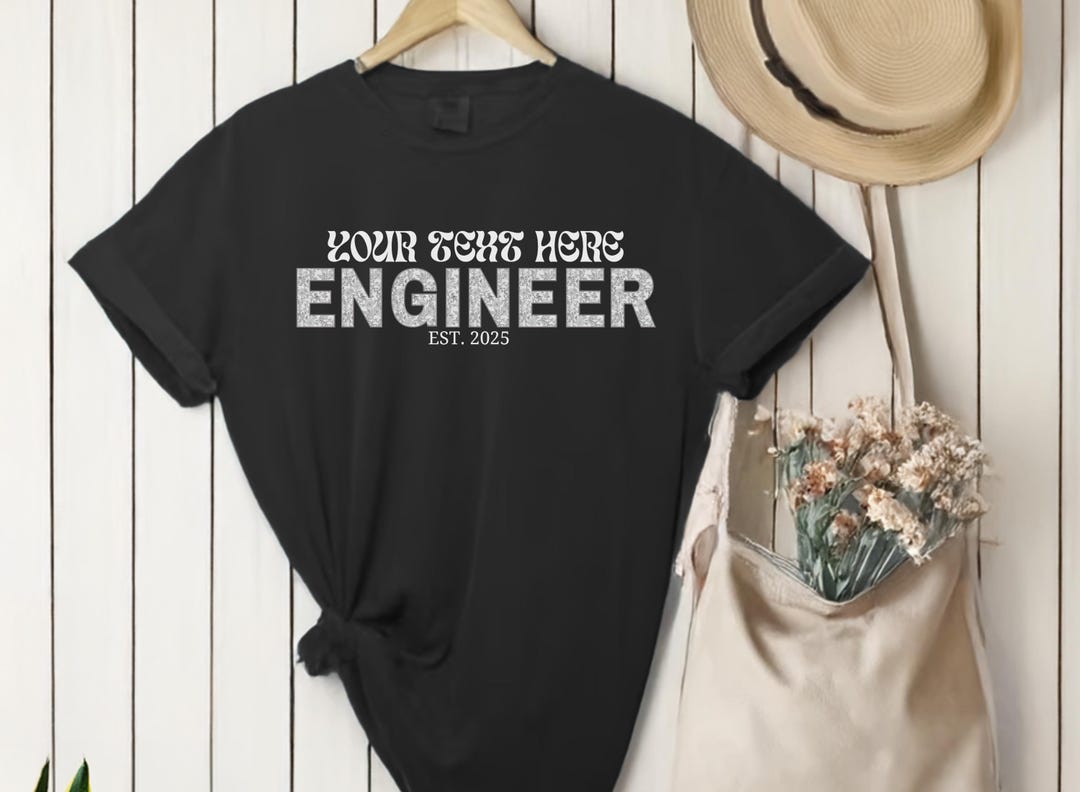 Chinoiserie Custom Engineer T-shirt - Unique Design, Choose Your ...