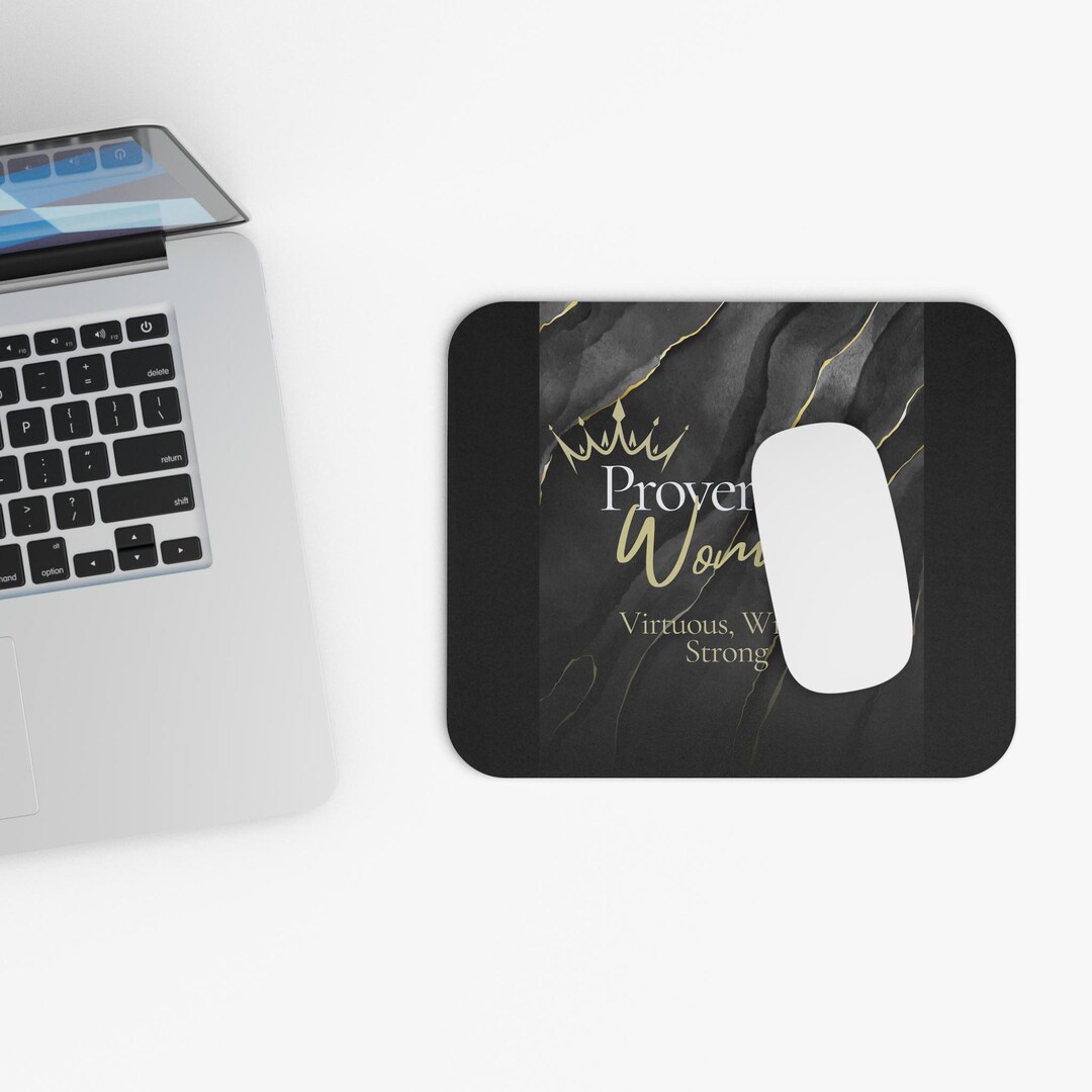 Proverbs 31 Woman Mouse Pad Faith-inspired Desk Accessory for Christian ...
