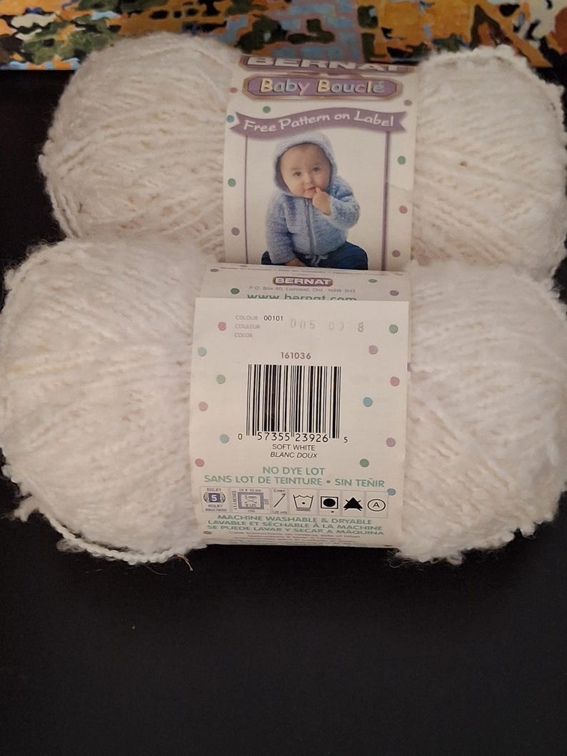 New! Bernat Soft Boucle' Yarn - Etsy