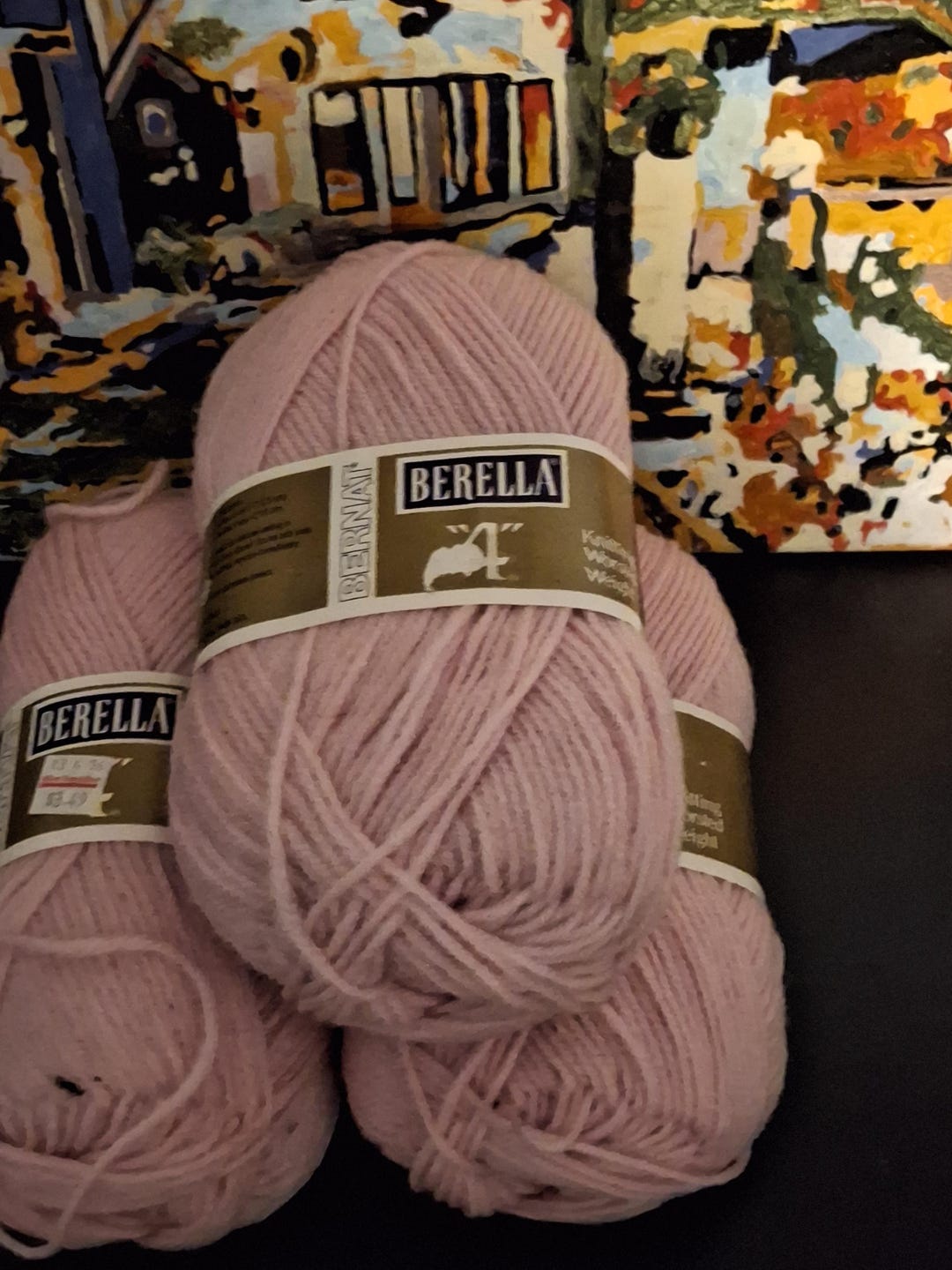 Bernat Berella Yarn Pale Orchid 3.5 Oz Rare Big Lot Available - Etsy