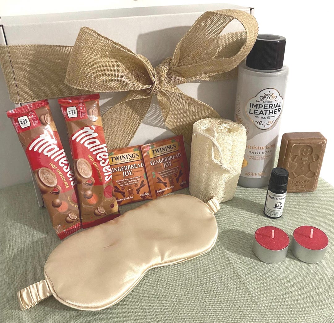 Pamper Hamper With Bubble Bath French Gingerbread Soap and Hot ...
