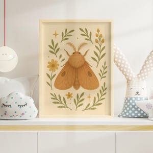 Woodland Insect Nursery Art Prints: Boho Bug Set of 6 (digital Download ...