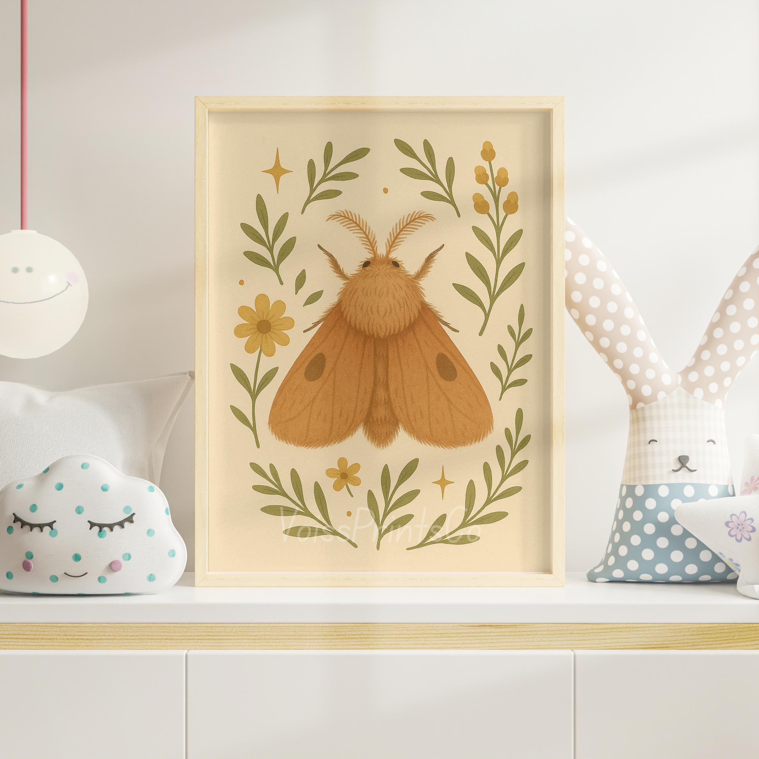 Woodland Insect Nursery Art Prints: Boho Bug Set of 6 (digital Download ...
