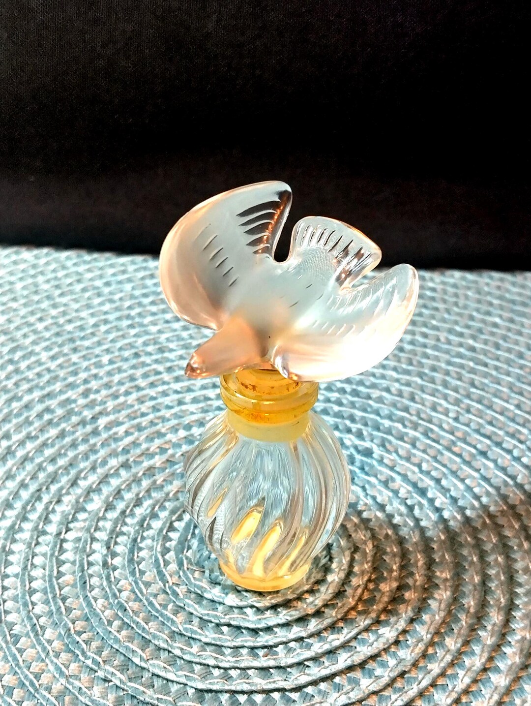 Vintage Lalique Nina Ricci L'air Du Temps Perfume Bottle - Etsy UK