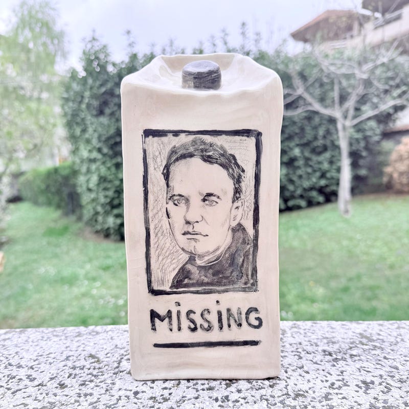 Milk Carton Missing Person - Etsy