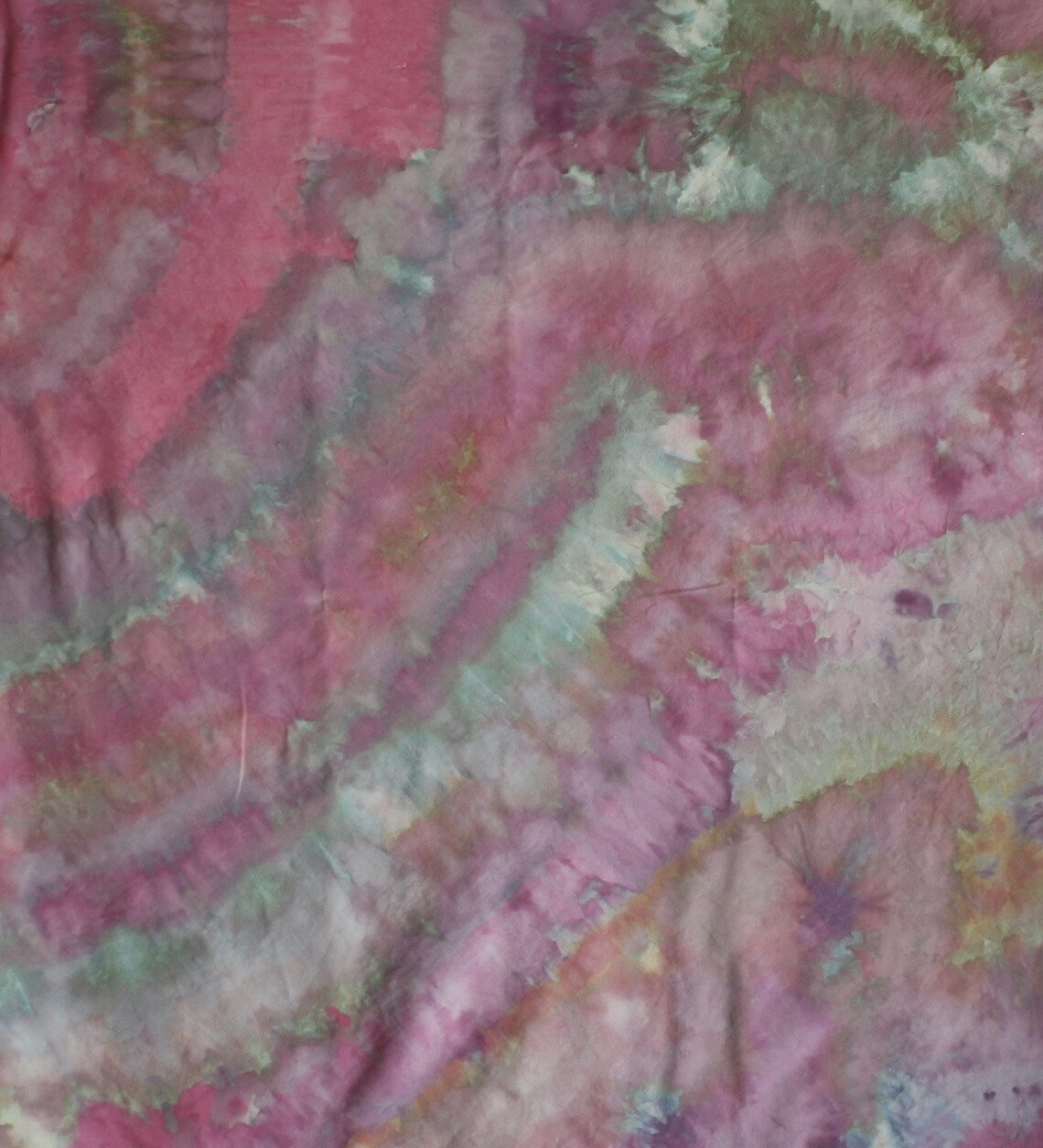Hand Dyed Multi-color Fabric - 134 - Etsy