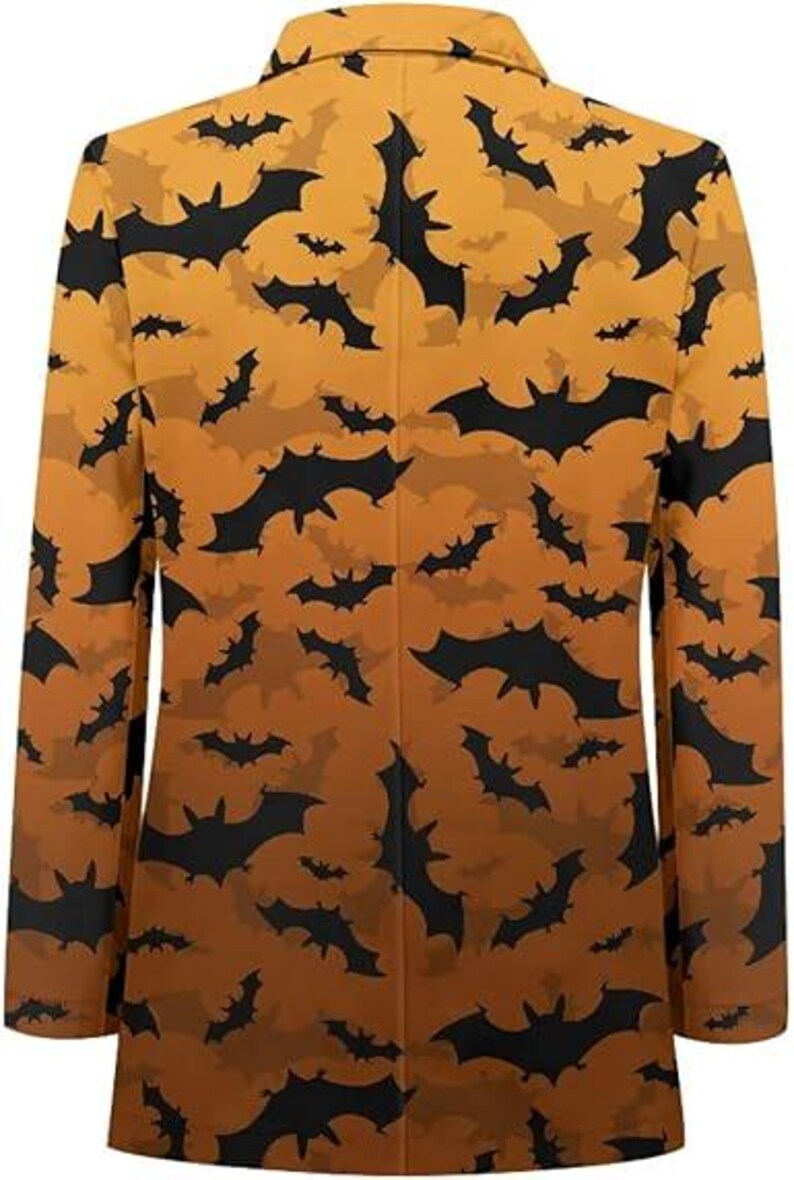 Men's Halloween Blazer: One-button Holiday Party Sport Coat - Etsy